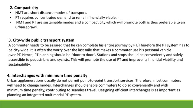 Sustainable transport planning | PPTX | Civil Engineering Industry ...
