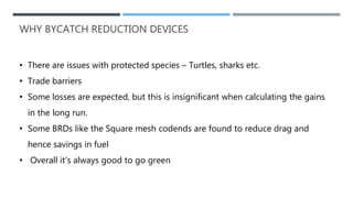 Sustainable trawl fishing and sampling methodology | PPTX
