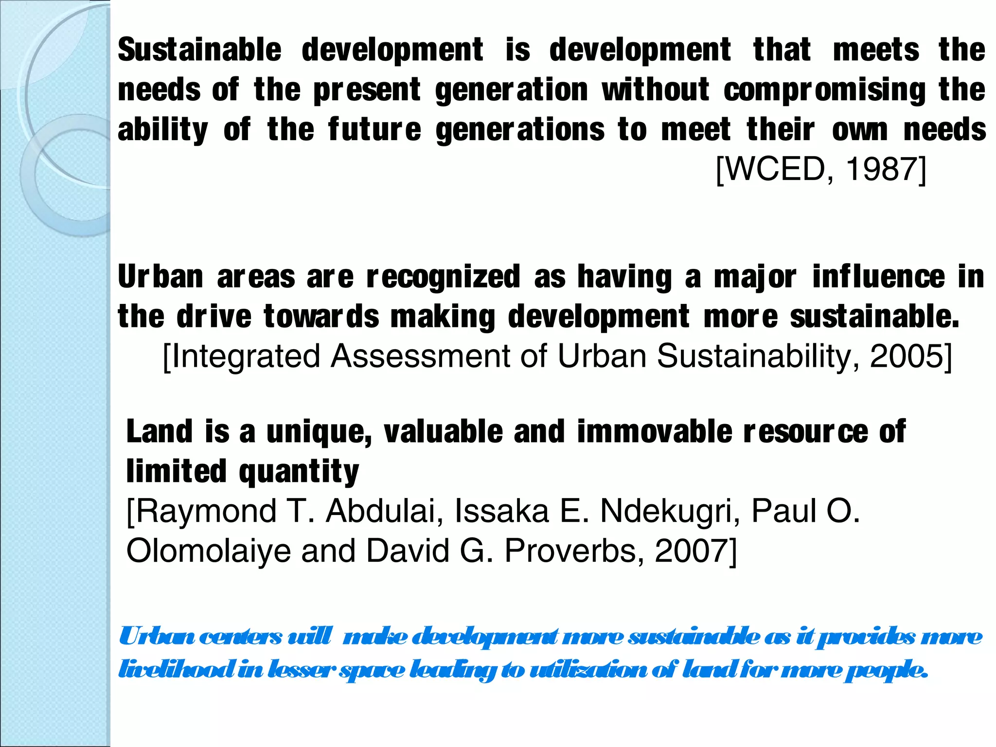 Sustainable urban built space regulations | PPT Sustainable urban built space regulations | PPT