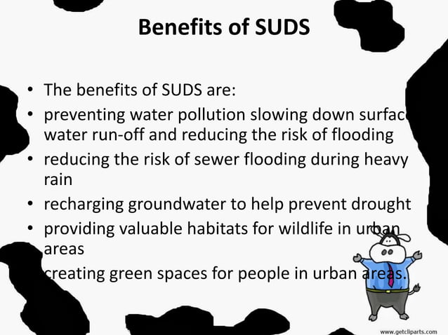 Sustainable Urban Drainage Systems Suds Pptx