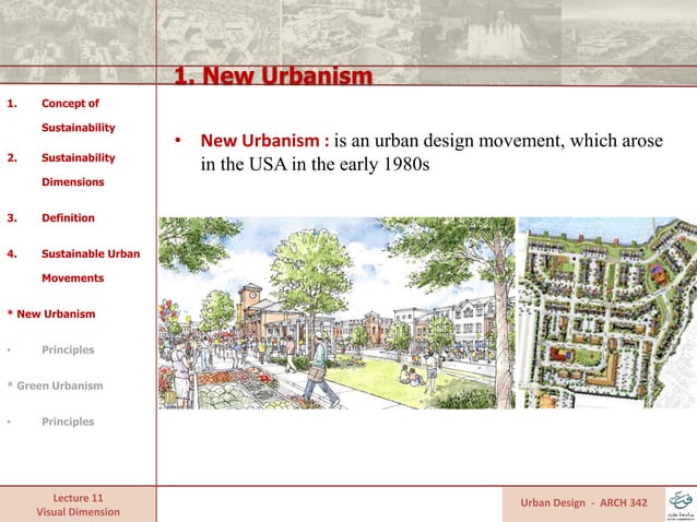Sustainable urban movements | PPT