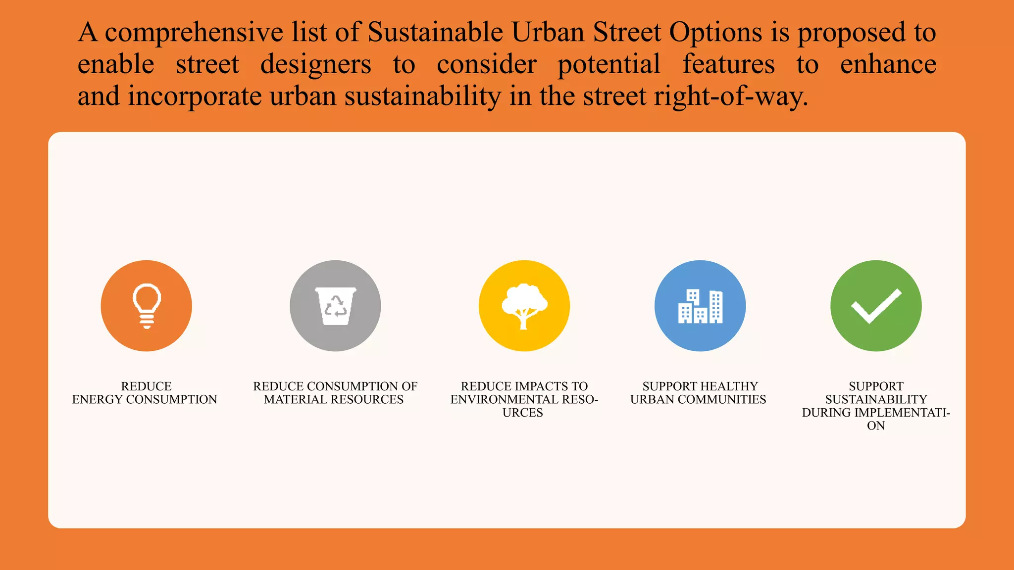 SUSTAINABLE URBAN STREET DESIGN AND ASSESSMENT.pptx