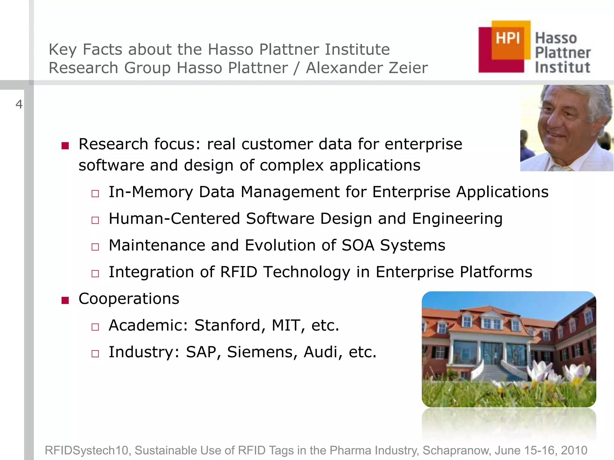 Sustainable use of rfid tags in the pharmaceutical industry | PPT