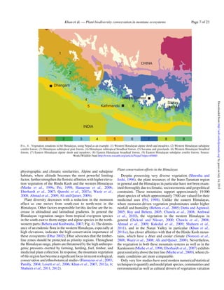 Sustainable utilization and conservation of plant biodiversity in ...