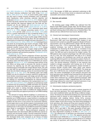 Sustainable utilization of deinking paper mill sludge for the ...