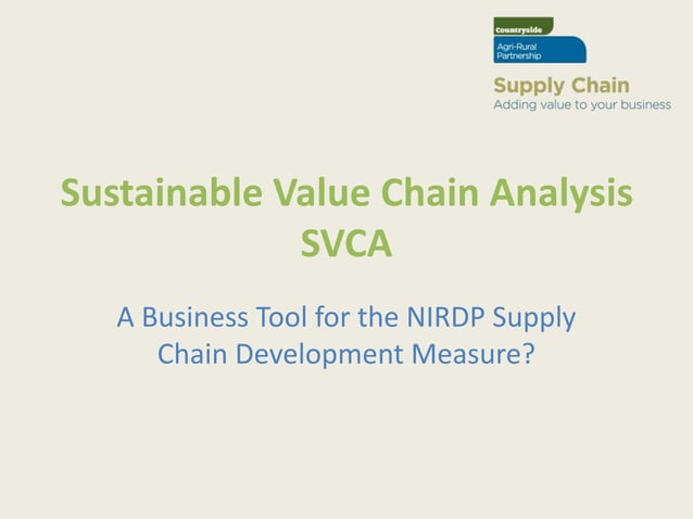 Sustainable Value Chain Analysis | PPTX | Green Solutions | Business