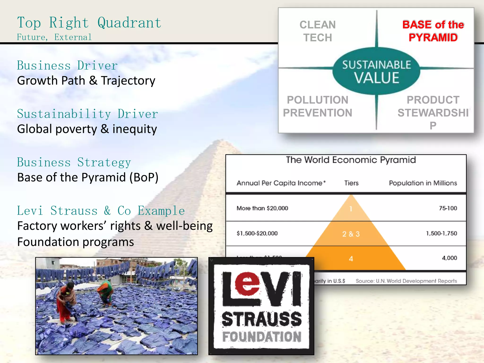 Sustainable Value Matrix | PPTX