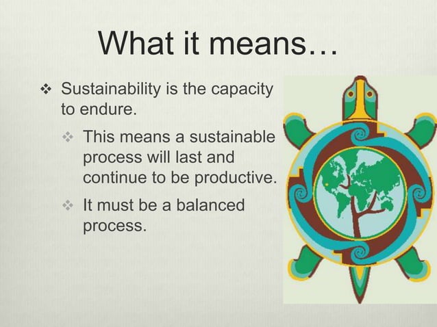 Sustainability Explained | PPTX | Food Industry | Industries