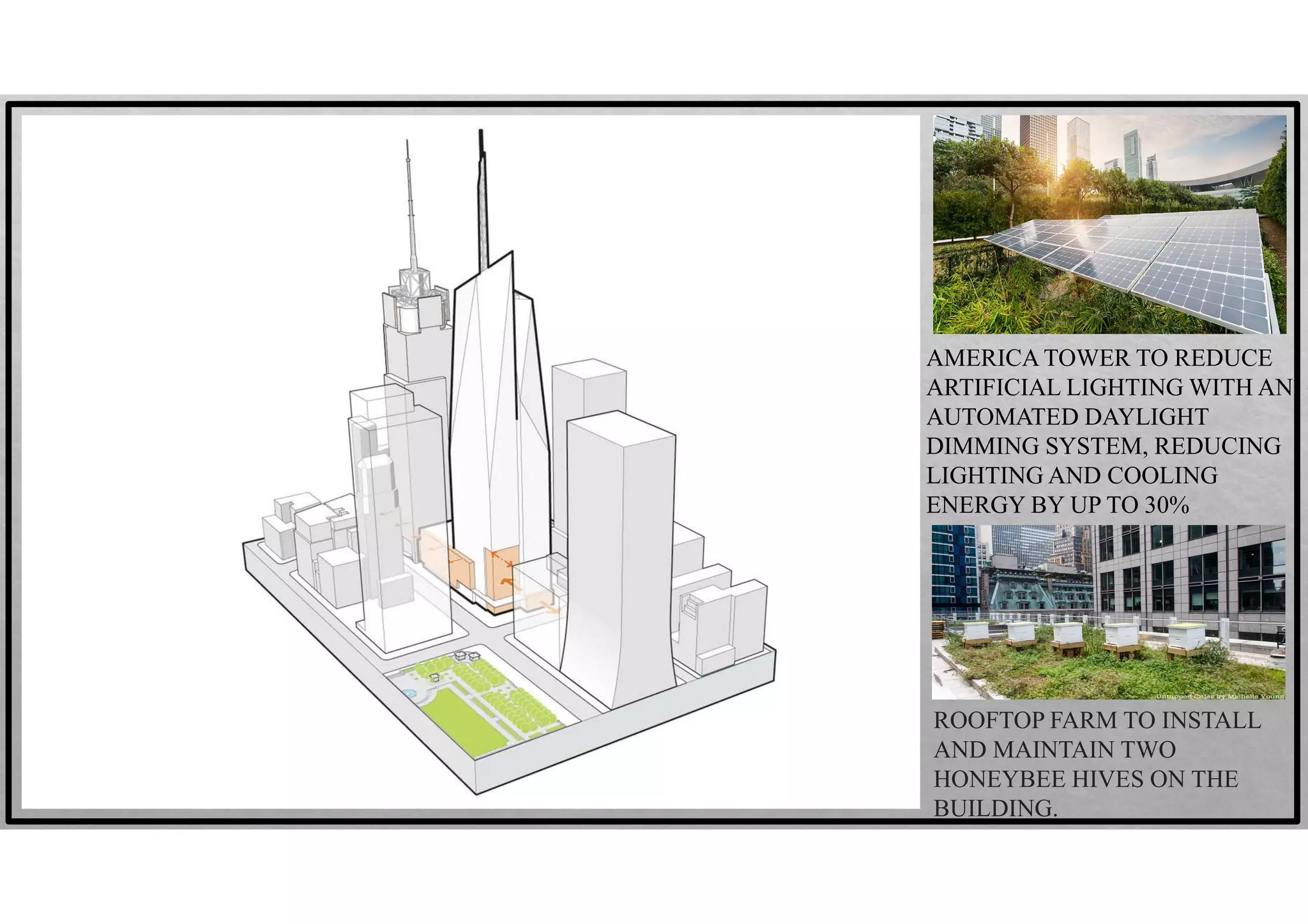 presentation on sustainable building on bank of america tower( sustainable architecture)(BOAT) | PDF