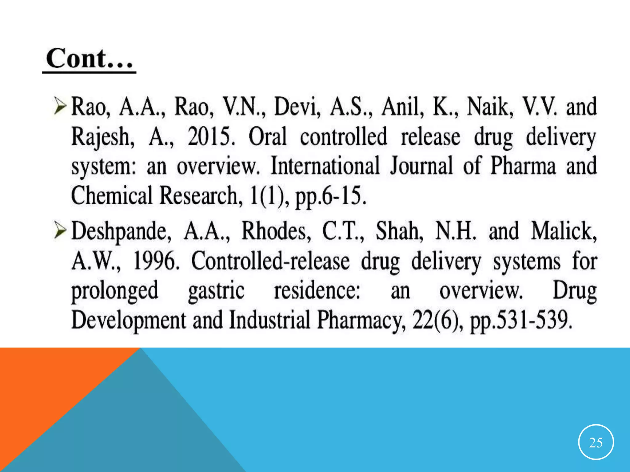 Sustained and controlled release drug delivery system | PPTX