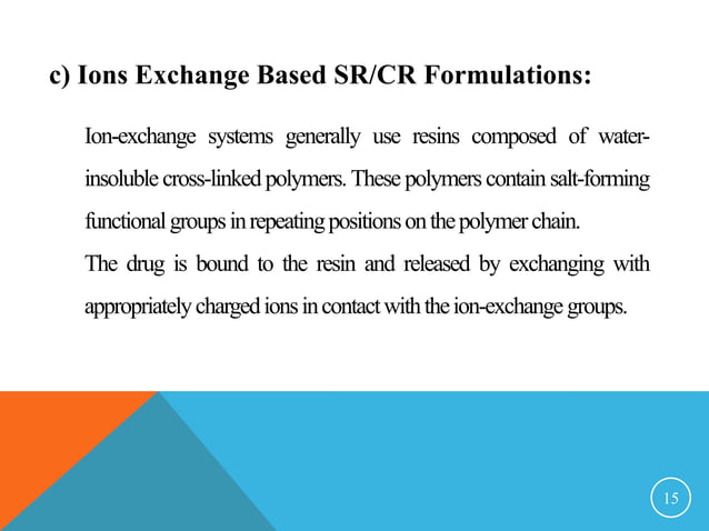 Sustained and controlled release drug delivery system | PPTX
