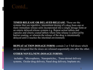 Sustained release drug delivery 130210234837-phpapp01 | PPTX