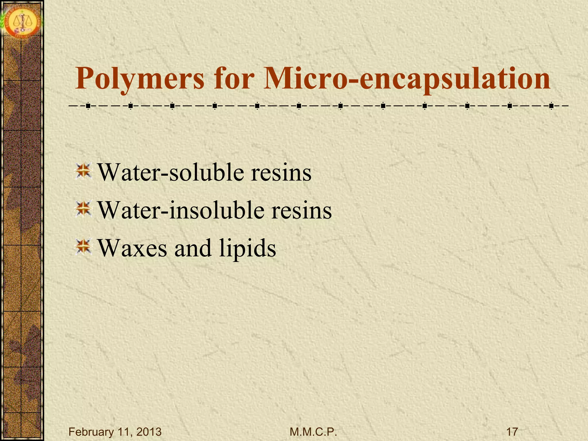 Sustained Release Dosage Form Ppt