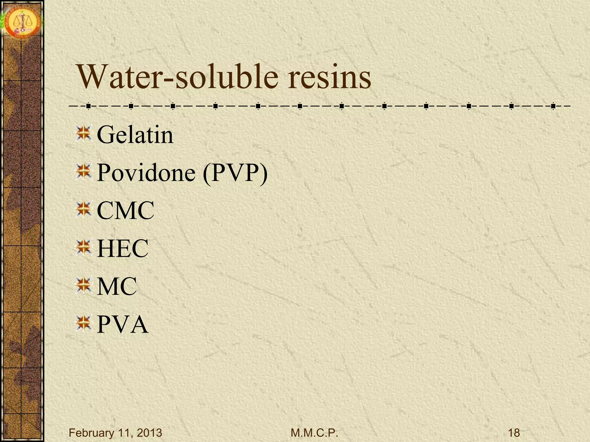 Sustained Release Dosage Form Ppt