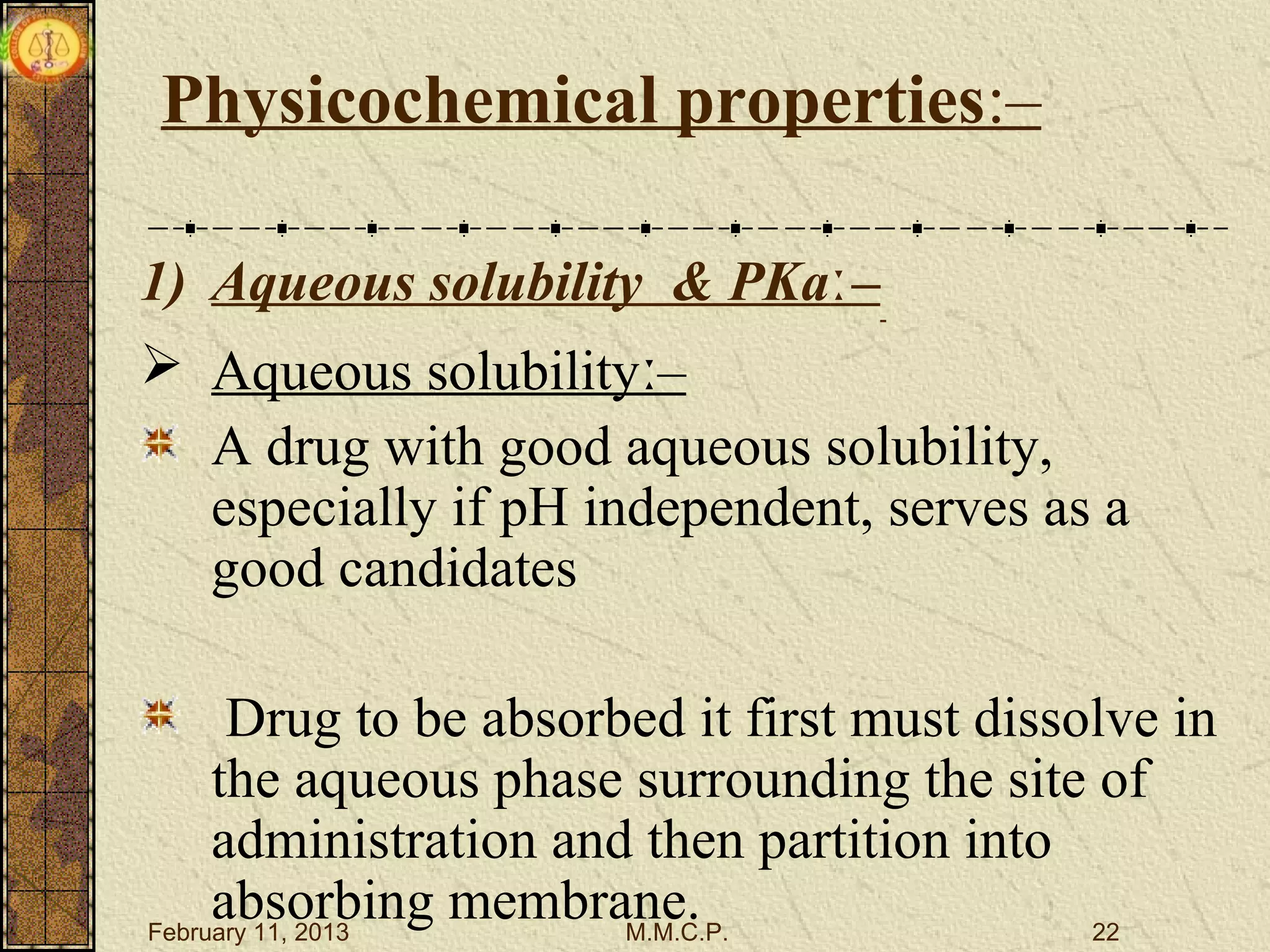 Sustained Release Dosage Form Ppt