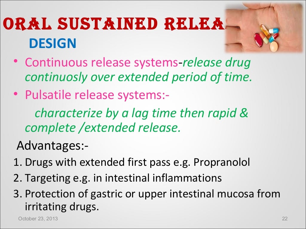 Sustained Release Dosage Forms Sr sustained-release-dosage-forms-sr