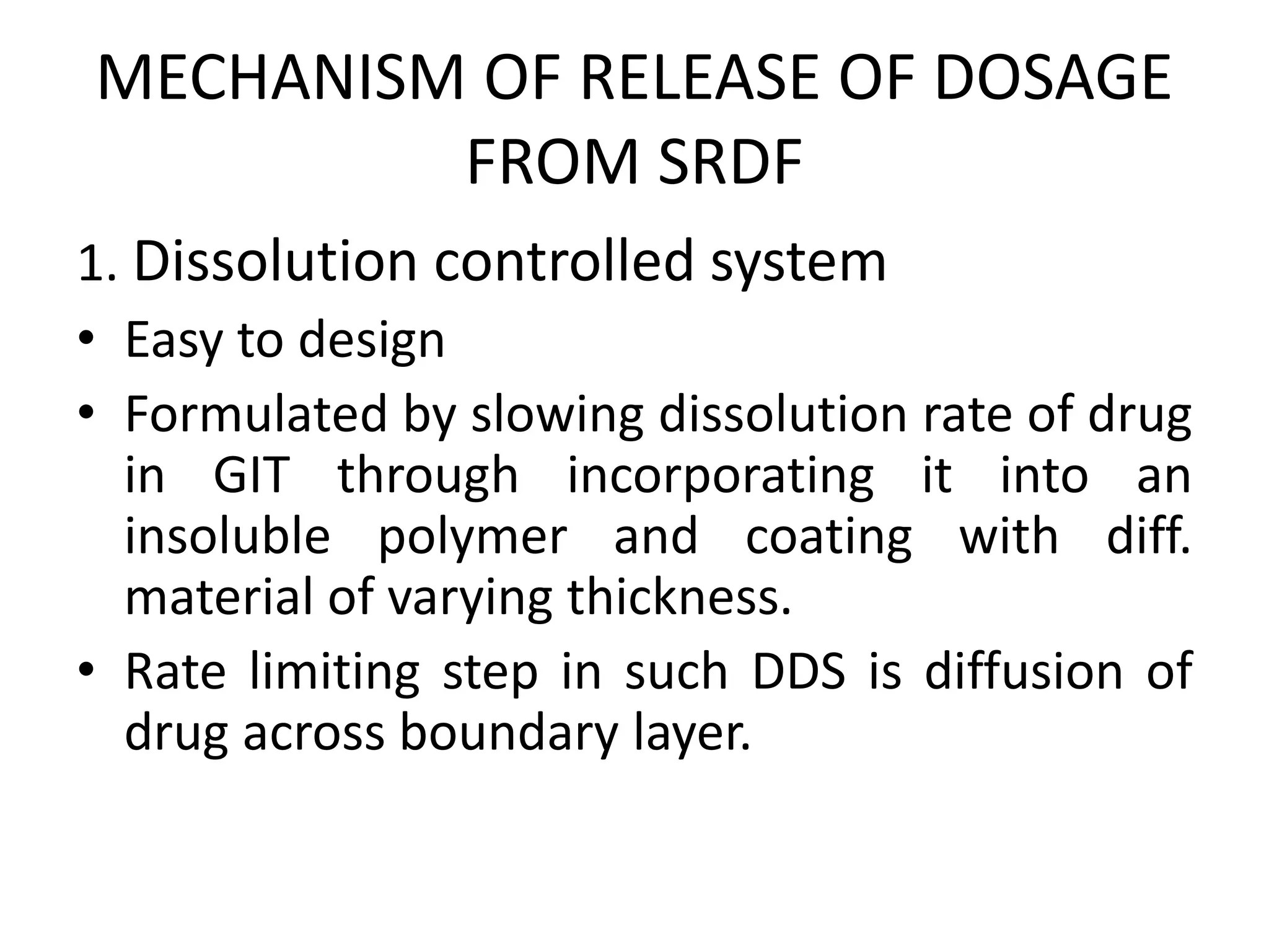 Sustained release formulations | PPTX