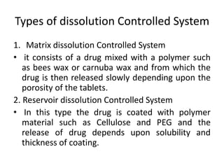 Sustained release formulations | PPTX