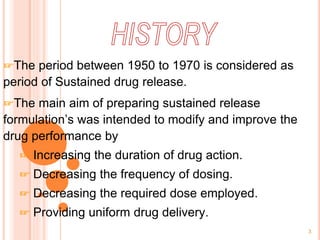 Sustained Release Formulations | PPTX