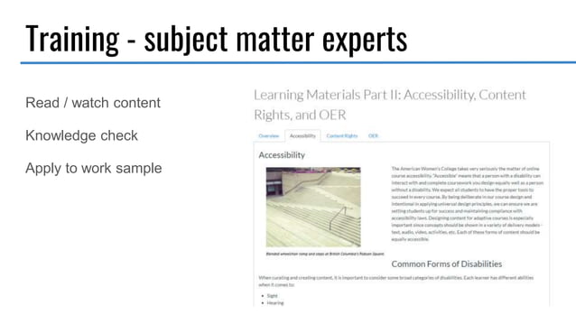 Sustaining Accessible OER at Scale | PPT