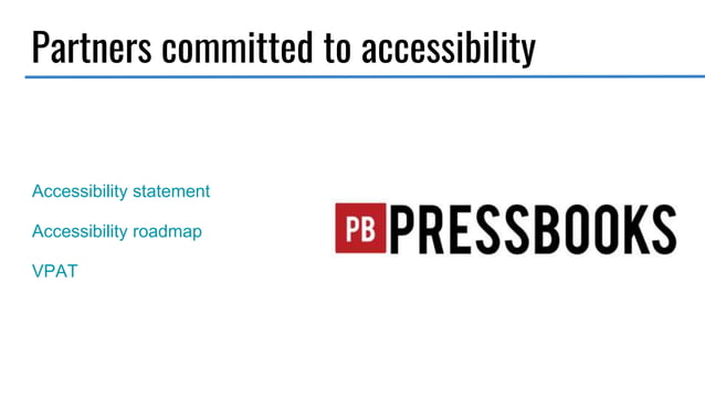 Sustaining Accessible OER at Scale | PPT