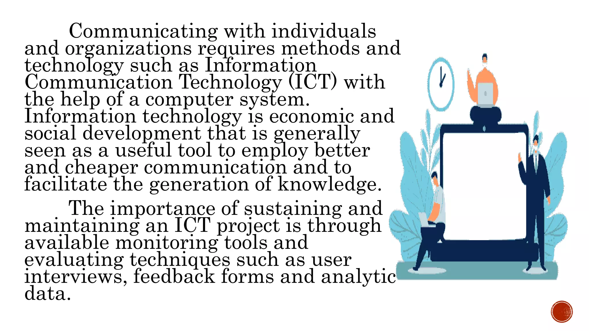 Sustaining an ict project for social change.pptx