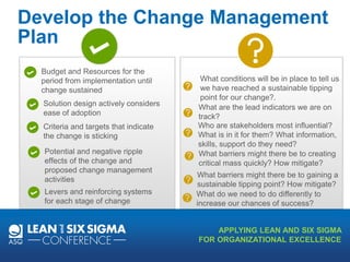 Sustaining change executing a sustainability plan | PPTX