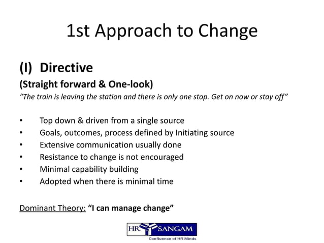 Sustaining change leadership that works | PPS