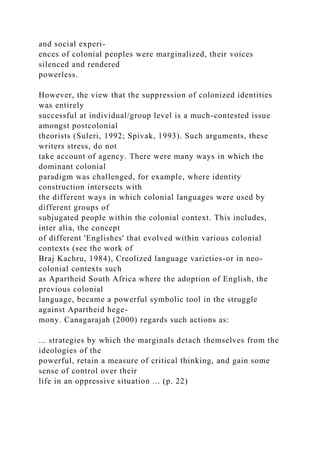 Sustaining Linguistic Diversity within the Global Cultural Eco.docx ...