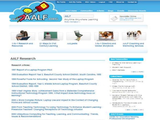 AALFs 21 Steps To 21st Century Learning Asb Unplugged Workshop | PPT