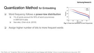 Extremely Low Bit Transformer Quantization for On-Device NMT | PDF