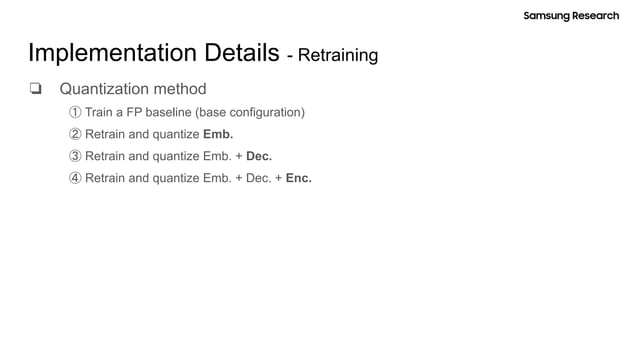 Extremely Low Bit Transformer Quantization For On Device Nmt Ppt