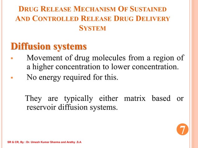 Sustain release drug delivery system, by dr. umesh kumar sharma ...