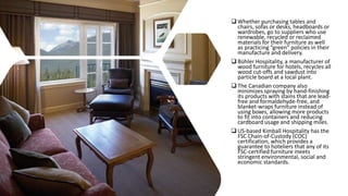 SUSTAINABILITY IN INTERIOR DESIGN | PPTX