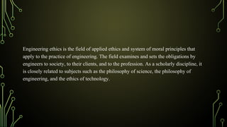 Sustainable Engineering: An Essential Part of Engineering Ethics | PDF