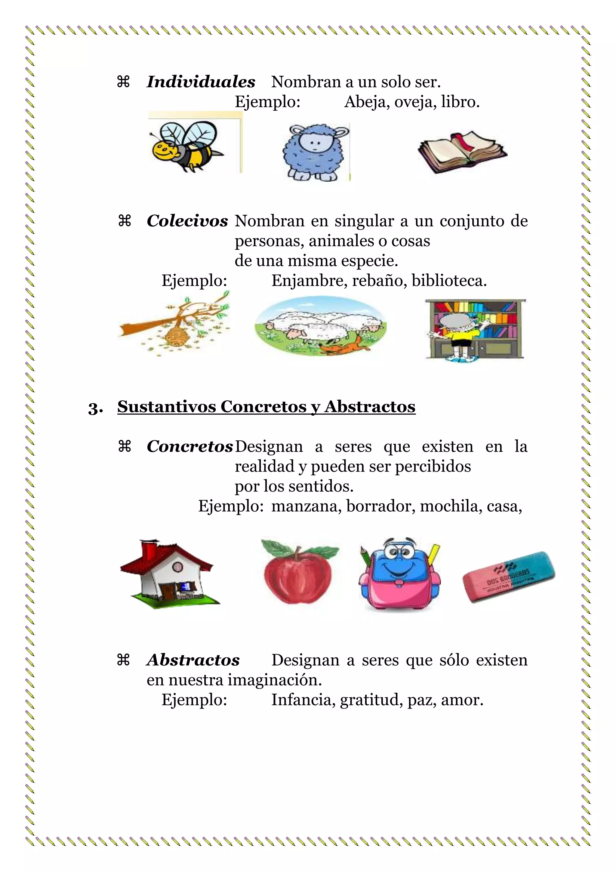 Sustantivos individuales y colectivos | DOCX