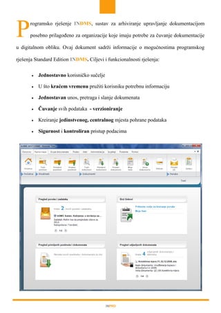 Sustav za upravljanje dokumentima DMS sustavi | PDF
