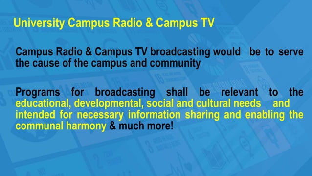 Tuning in to University Campus Radio & Campus TV in Bangladesh | PPT