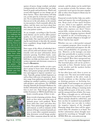 Pastures: Sustainable Management | PDF