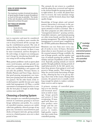 Pastures: Sustainable Management | PDF