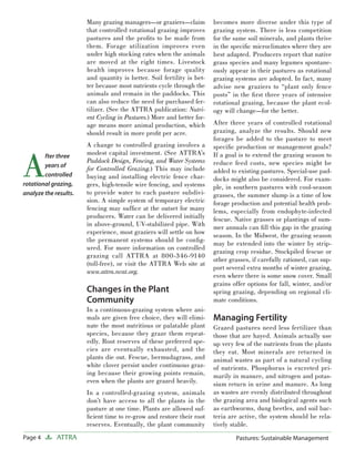Pastures: Sustainable Management | PDF