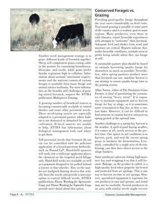 Pastures: Sustainable Management | PDF