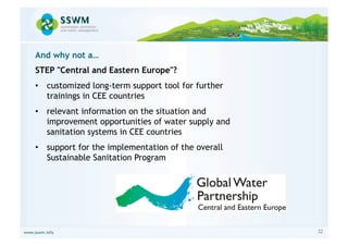 SustSan workshop: The SSWM Toolbox by Tandiwe Erlmann | PDF