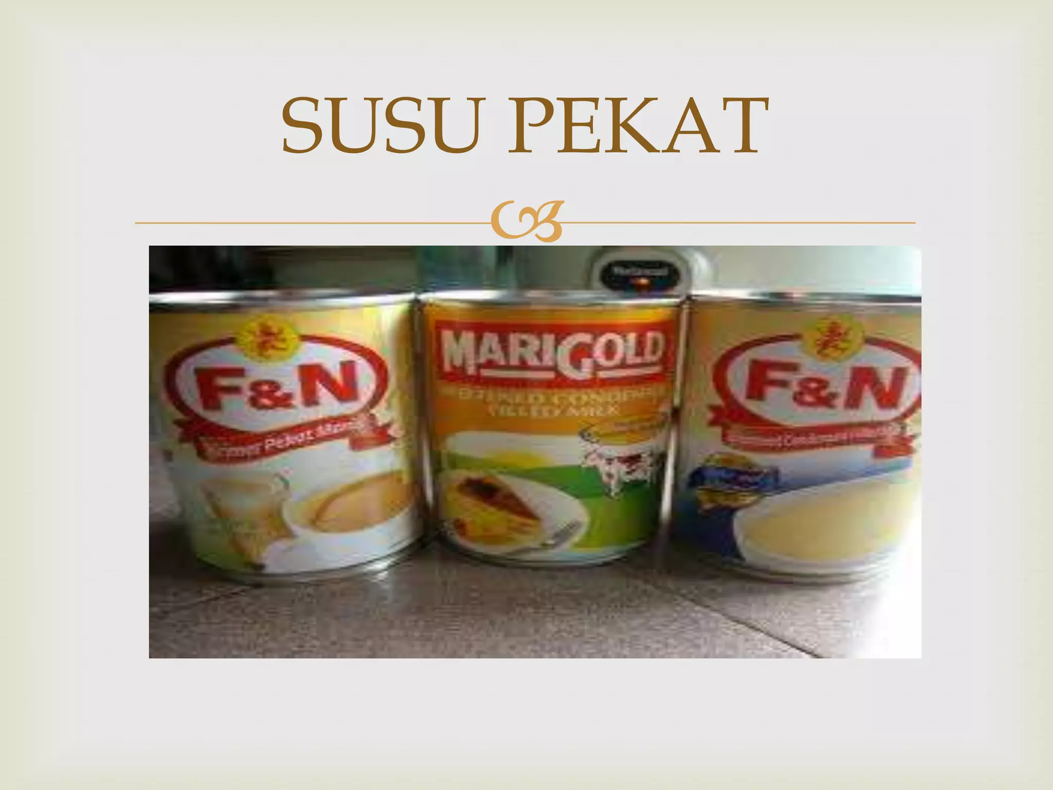 Susu dan panduan kepada pengguna | PPT