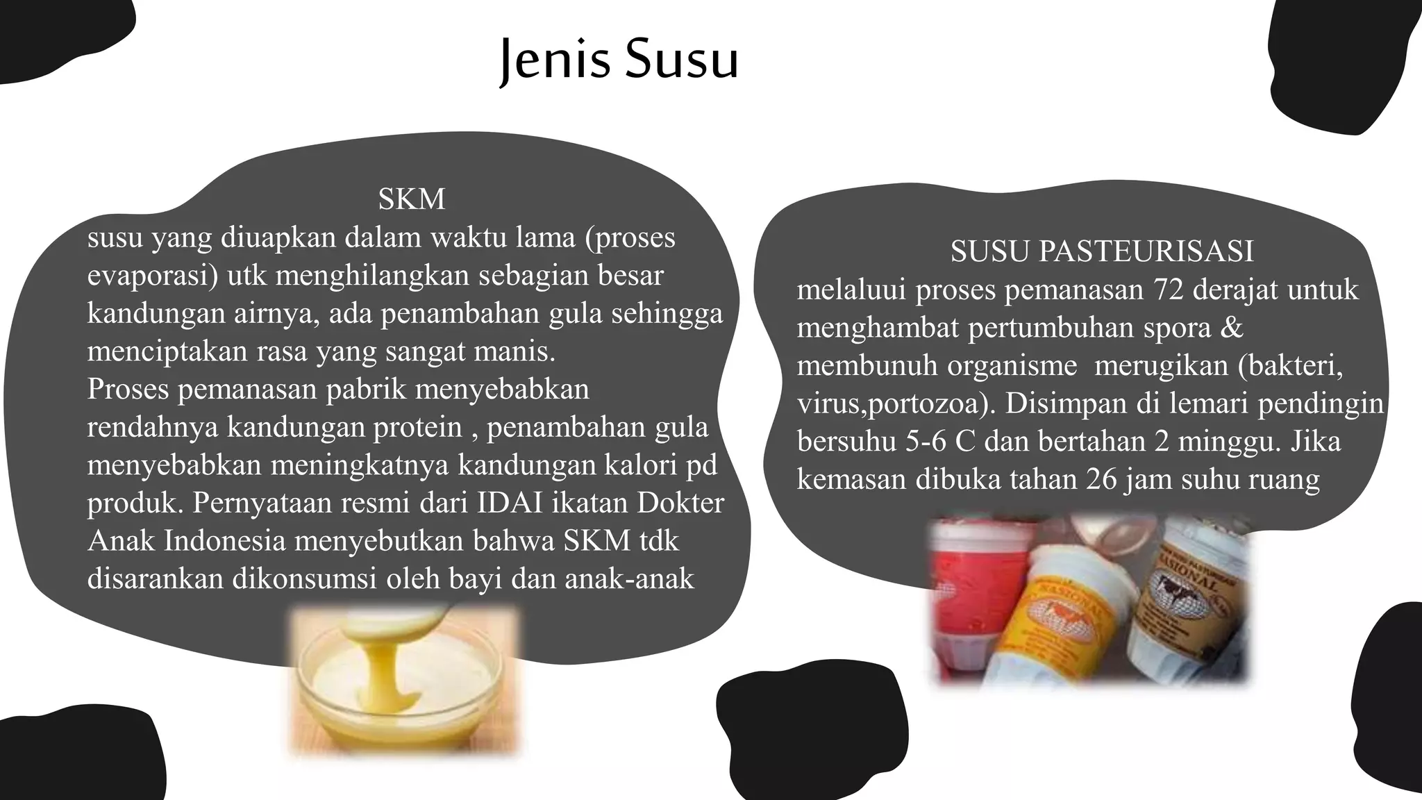 Susu - Ilmu Bahan Makanan | PPTX