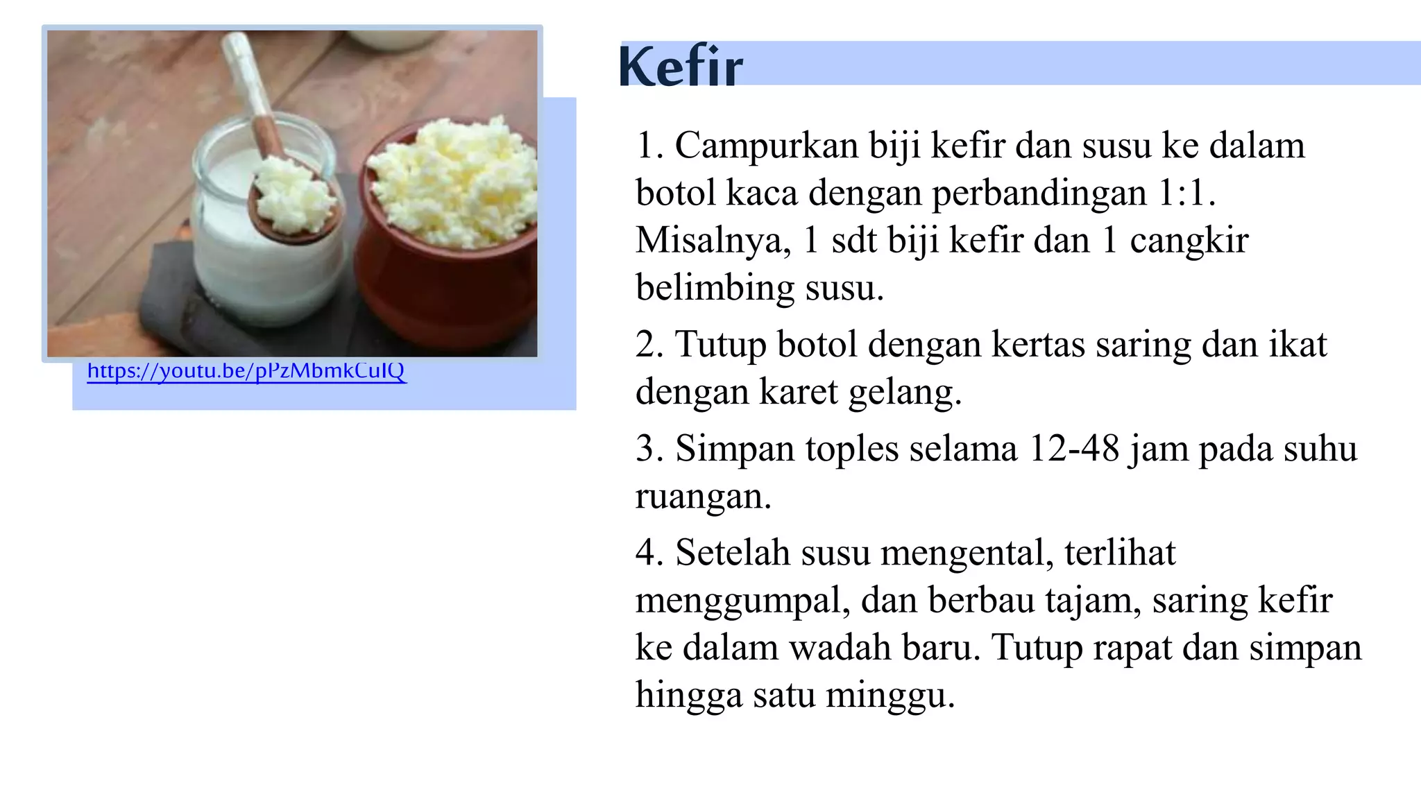 Susu - Ilmu Bahan Makanan | PPTX