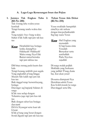 lagu -lagu BY NAUT | DOCX