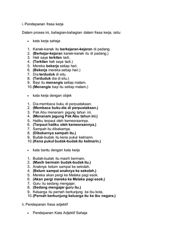 Susunan ayat biasa dan susunan ayat songsang | DOCX