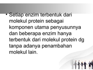 SUSUNAN ENZIM | PPT