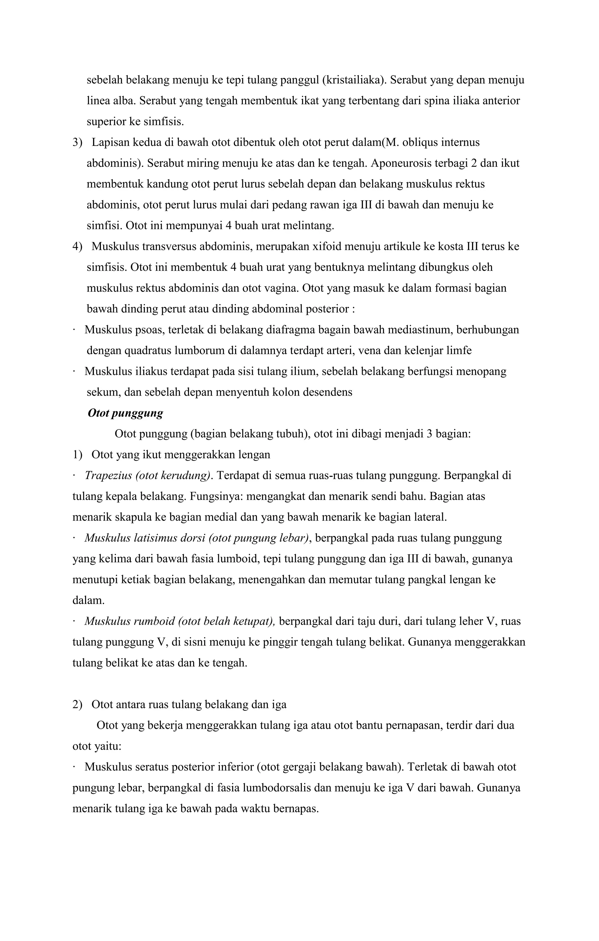 Susunan kerangka manusia | DOCX